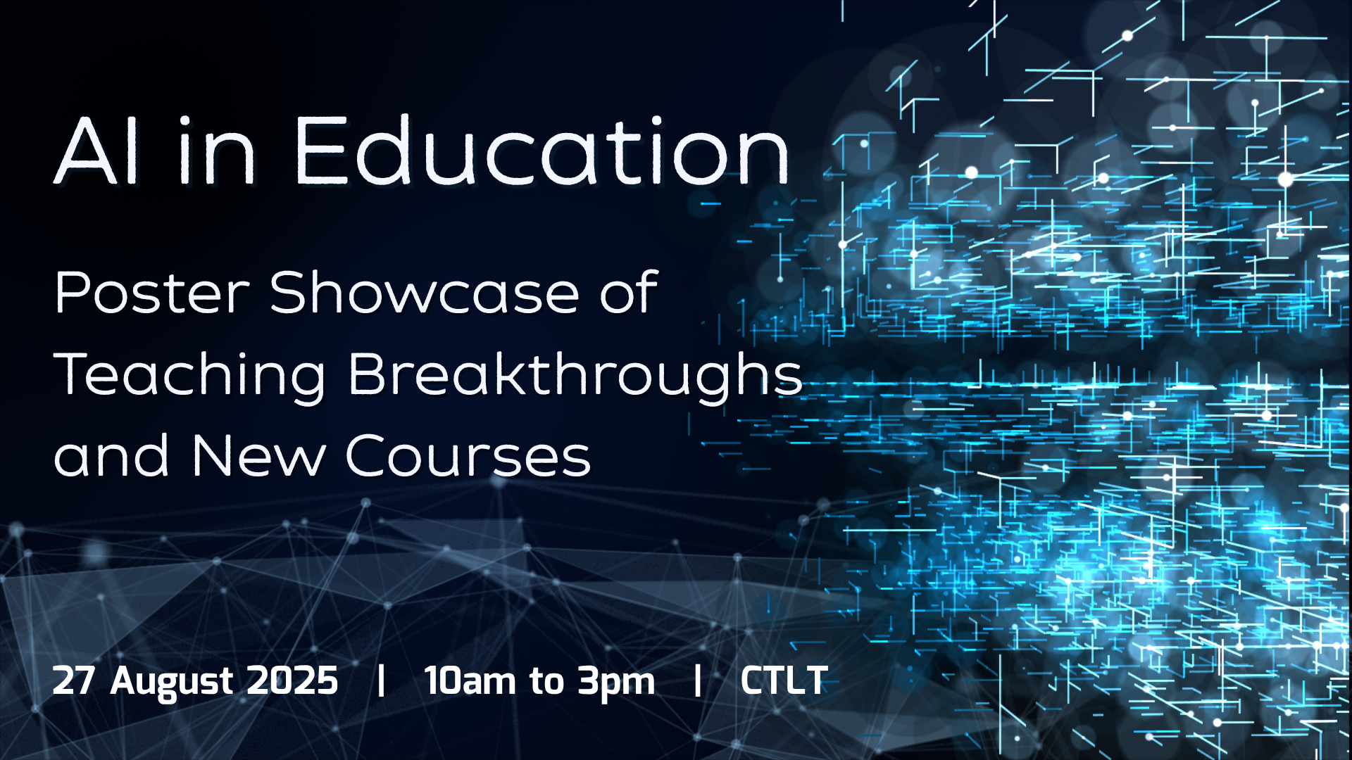 AI in Education: Poster Showcase of Teaching Breakthroughs and New ...
